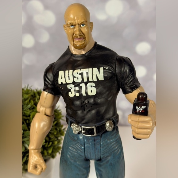 wired | Toys | 999 Stone Cold Steve Austin 12 Talking Action Figure Wwf ...